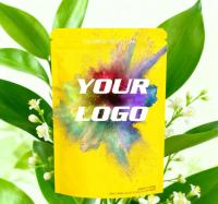 China Customizable Durable PE Stand-Up Zipper Pouch with Gravure Printing Moisture Proof Food Grade Packaging for Cocoa Powder Snacks for sale