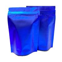 China Custom Printed Matte Finish Moisture Proof Stand up Pouch Reusable Ziplock Tear Notch Potato Chips Pet Food PE for sale
