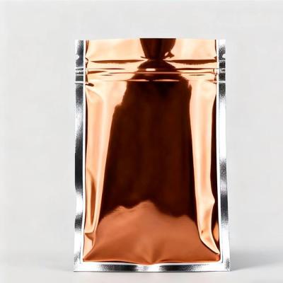 China Low MOQ 10pcs Custom Sizes and Printing Recyclable Reusable Stand up Zipper Bag for Food or Cosmetic for sale