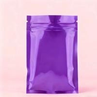 China Low MOQ 10pcs Custom Sizes and Printing Recyclable Reusable Stand up Zipper Bag for Food or Cosmetic for sale
