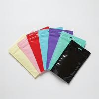 China Low MOQ 10pcs Custom Sizes and Printing Recyclable Reusable Stand up Zipper Bag for Food or Cosmetic for sale