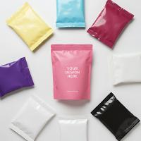 China Recyclable Reusable Small Zipper Bag Good Waterproof Sealing Performance PE Composite Flaxseed Pouch for Deodorant Milk Jelly for sale