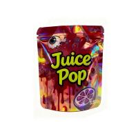 China Stock Holographic Resealable Zipper Bag Moisture-Proof Custom logo Digital Printing Yin Yang Wholesale Stand up Pouch for sale