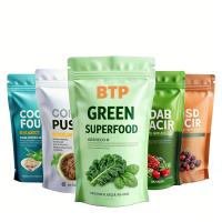 China MOQ 100pcs Custom Logo Printed Stand up Zipper Bags Food Grade Resealable Pouches for Snacks for sale