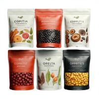 China MOQ 100pcs Custom Printed Disposable Stand up Coffee Bags 100g 250g 500g with Valve Zipper for Coffee Bean Tea Sugar Packaging for sale