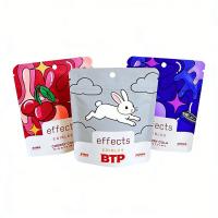 China MOQ 100pcs Custom Digital Printed Moisture Proof PE Stand up Pouch Mylar Bags for Edibles Herbs Gummy Biscuit Packaging Candy for sale