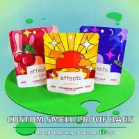 China MOQ 100pcs Custom Digital Printed Moisture Proof PE Stand up Pouch Mylar Bags for Edibles Herbs Gummy Biscuit Packaging Candy for sale