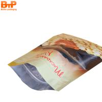 China MOQ 100 Digital Printing Customized Logo Stand up Bag With Zipper for Packing Nuts, Coffee, Chocolate for sale