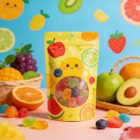 China MOQ 100 Digital Printing Customized Design Free Design by AI Food Packaging Candy , Sugar Stand up Bags for sale