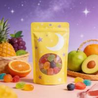 China MOQ 100 Digital Printing Customized Design Free Design by AI Food Packaging Candy , Sugar Stand up Bags for sale