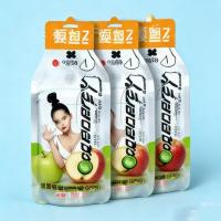 China MOQ 100 Customized Special Irregular Shaped Bag Laminated GEL Jelly Liquid Retort Pouch Bottle Shaped Pouch for sale