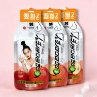 China MOQ 100 Customized Special Irregular Shaped Bag Laminated GEL Jelly Liquid Retort Pouch Bottle Shaped Pouch for sale