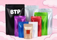 China MOQ 100 Digital Printing Free Design by AI Ship to Door Wholesale Custom Logo Resealable Zip Lock Stand up Pouch for sale