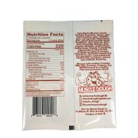 China MOQ 100 Free Design by AI High Quality Customized Press Digital Printing Small Order Middle Sealing Bag with Aircraft Hole for sale