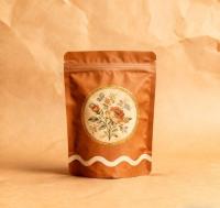 China MOQ 100 Christmas Day Plastic Snack Nuts Bag Zipper Resealable Stand up Pouches for Food Packaging for sale