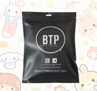China MOQ 100 Free Sample Resealable Zip Lock Cloth Packaging Plastic Black Matte Frosted Slider Three Side Seal Zipper Bag With Logo for sale