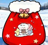 China Christmas's Day Hot Selling CPP Plastic Self Sealing Food Grade Zipper Bags Cute Shaped for Baby Food Candy for Snacks for sale
