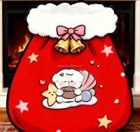 China Christmas's Day Hot Selling CPP Plastic Self Sealing Food Grade Zipper Bags Cute Shaped for Baby Food Candy for Snacks for sale