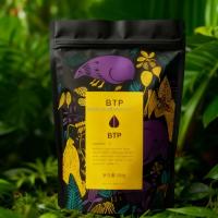 China MOQ 100 Customizable Digital Printed Coffee Packaging Bag Colorful Stand up Zipper Small Clear Tea Bag for sale