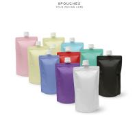 China Plastic Stand up Pouches Bulk Reusable Squeeze Pouches Clear Plastic Juice Leak Proof Spout Bags for Party Favors Supplies for sale