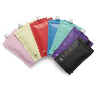 China Plastic Stand up Pouches Bulk Reusable Squeeze Pouches Clear Plastic Juice Leak Proof Spout Bags for Party Favors Supplies for sale