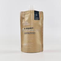 China Printing Logo Beverage Food Grade Plastic Bags Kraft Paper Spout Stand up Pouches for Juice Liquid for sale