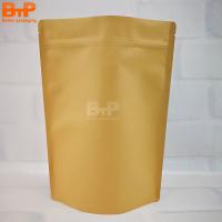 China MOQ 100 Customized Size Logo Gravure Printed Heat Seal Resealable Food Grade Moisture-proof Side Gusset Bag Tea Bag Tear Notch for sale