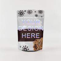 China Plastic Stand up Bag with Zipper Lock Resealable Aluminum Mylar Foil Plastic for Long Term Food Storage for sale