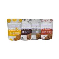 China Plastic Stand up Bag with Zipper Lock Resealable Aluminum Mylar Foil Plastic for Long Term Food Storage for sale