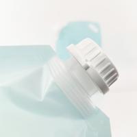 China Plastic Spout Plastic Stand up Bag with Screw Cap,  Reusable Drink Pouches, Leak-Proof Food Grade Plastic for Travel for sale