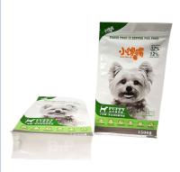China Custom Resealable Aluminum Foil Laminated Plastic Packaging Bag with Zipper Pet Food Packaging Gusset Bags cat and Dog Food Bag for sale
