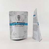 China MOQ 100 Printed Stand up Pouch Packaging Coffee Bag With Valve Moisture Proof Reusable Zipper Tea Packaging Bags Coffee Pouch for sale