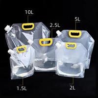 China MOQ50pcs Custom Printed Reusable Spout Pouch for Travel Beverage Alcohol Liquid Packaging with Drink Spout Custom Order Welcomed for sale
