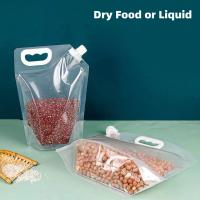 China MOQ50pcs Custom Printed Reusable Spout Pouch for Travel Beverage Alcohol Liquid Packaging with Drink Spout Custom Order Welcomed for sale
