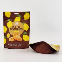 China Customized 100pcs 300pcs Low MOQ Zipper Food Packaging Custom Digital Printing Stand up Pouch Bag for Food for sale