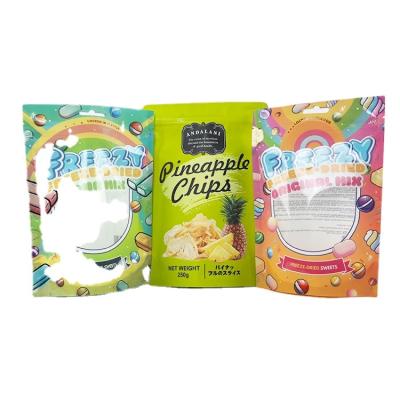 China MOQ 3 Pcs Custom Printed 250g 350g 500g Bags Matte or Glossy Smell Proof Flat Doypack Pouch Bag Resealable Top Zipper for sale