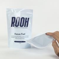 China Mini Order Custom Printed Plastic Bags Matte Glossy Smell Proof Flat Doypack Pouch Bag Resealable Top Zipper 100g 250g 500g Etc. for sale