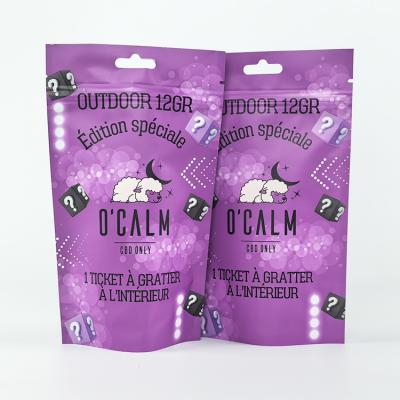 China Factory Custom Logo Printing 3.5g - 1000g Matte Anti-Smell Stand up Zipper Bags Food Grade Candy Packaging  Pouch Mylar Doypack for sale