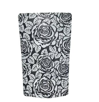 China Custom Perfumes Packaging Candy Dry Food Bags Smell Proof 3.5g Frosted Aluminium Foil Stand up Zipper Dog  Food Packaging Bag for sale