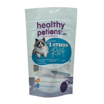 China Stand Up Pouch Custom Order Digital Printed Mylar Bags Snacks Storage Pouches Cat Pet Food Packaging Bags in 100 g 250 g 500 g 1 kg for sale
