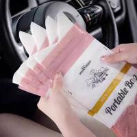 China Custom Portable Disposable 700ML Packaging Traffic Jam Emergency Urinal Disposable Camping Car Travel Pee Bag Toilet Urine Bags for sale