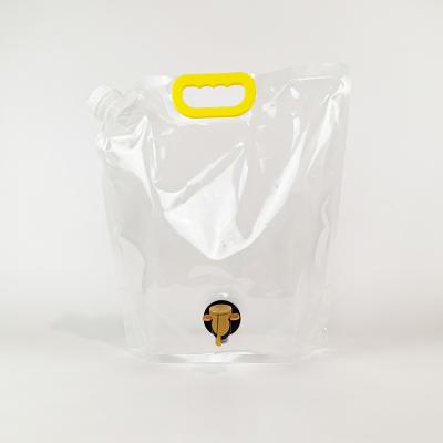 China Customized  Drink Pouches  Spout Versatile Beverage Bags Portable Reusable Bag Water Leakage Prevention Water-Proof Liquid Bag for sale