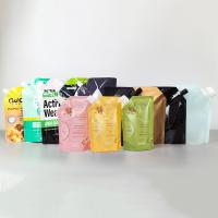 China Customized  Drink Pouches  Spout Versatile Beverage Bags Portable Reusable Bag Water Leakage Prevention Water-Proof Liquid Bag for sale