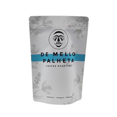 China Custom Printed 250g 500g 1kg Stand up Pouch with Valve Moisture Proof Reusable Zipper Top BTP Aluminum Coffee Tea Packaging Bag for sale