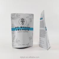 China Custom Printed 250g 500g 1kg Stand up Pouch with Valve Moisture Proof Reusable Zipper Top BTP Aluminum Coffee Tea Packaging Bag for sale