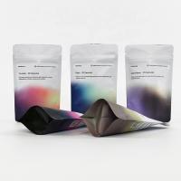 China Foil Laminated Plastic Child Proof Pouch 7g 28g 35g Mylar  Bag Resealable Ziplock Packaging Bag Customized logo for sale