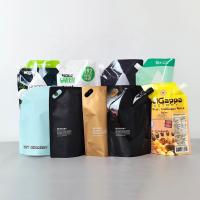 China 500/1000ml Reusable Spout Pouch Liquid Detergent /juice/olive Oil  Packaging Bag  PA Nylon   Food Grade for sale