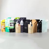China 500/1000ml Reusable Spout Pouch Liquid Detergent /juice/olive Oil  Packaging Bag  PA Nylon   Food Grade for sale