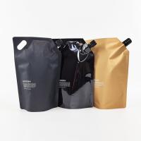China Custom Logo Reusable Food Spout Pouch Bag  Drink Pouch With Spout Packaging Liquid Beverage Pouch Shampoo Refill Sub-packaging for sale