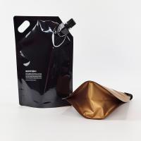 China Custom Logo Reusable Food Spout Pouch Bag  Drink Pouch With Spout Packaging Liquid Beverage Pouch Shampoo Refill Sub-packaging for sale